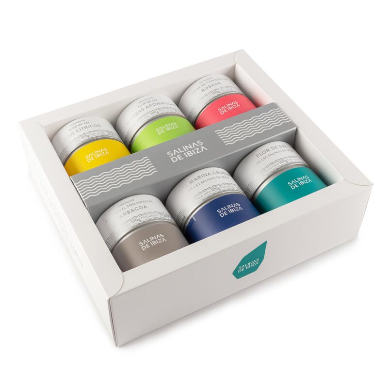 Pack 6 units Gift Set Salinas de Ibiza - Salinera Española
